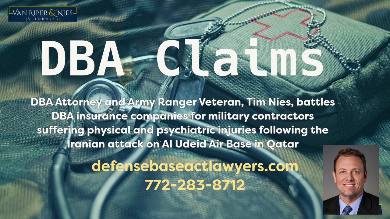 DBA PTSD Claim After Iranian Attack on US Base in Qatar - Defense Base ...